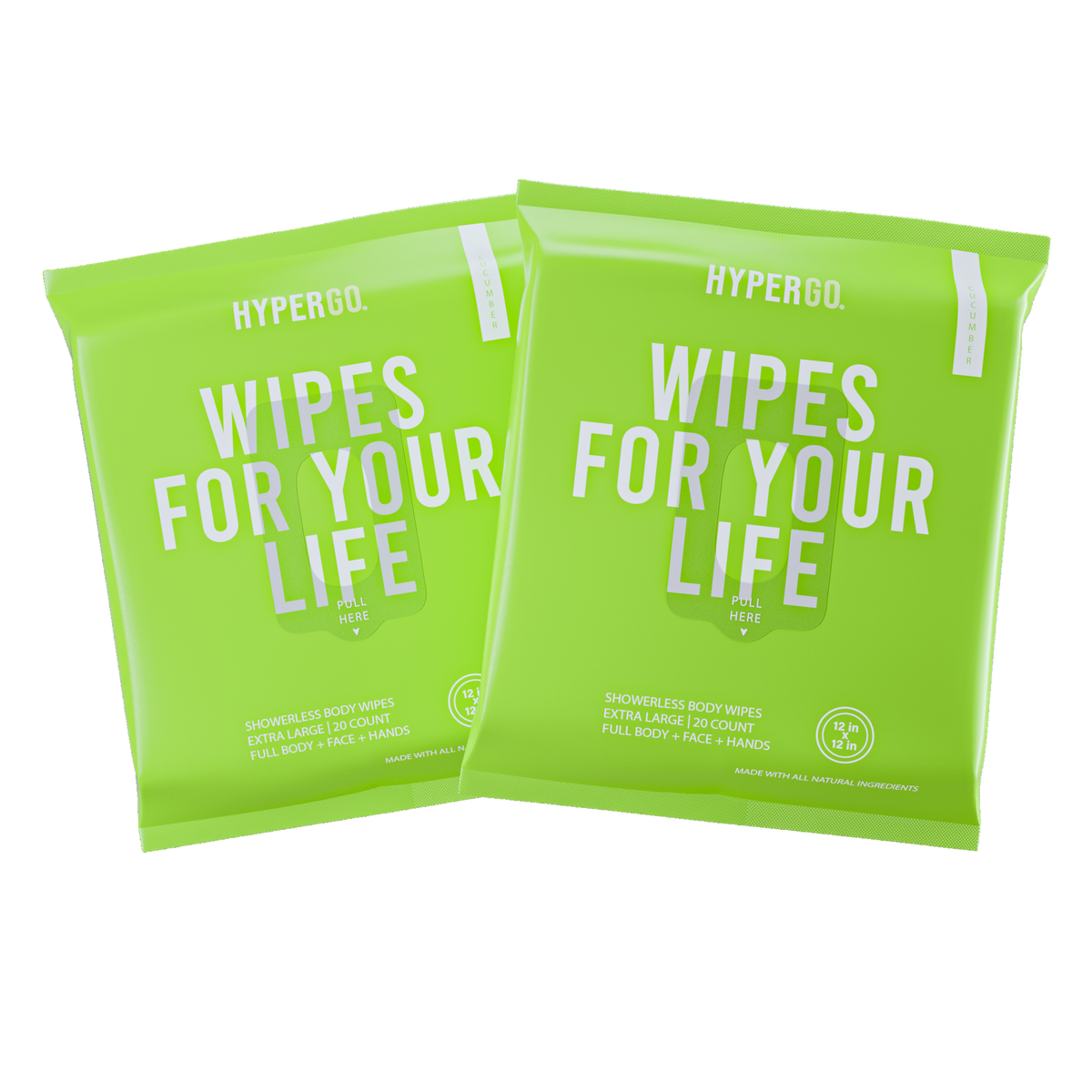 Hypergo Full Body Wipes, Body Wipes After Workout - Hypergo – HyperGo